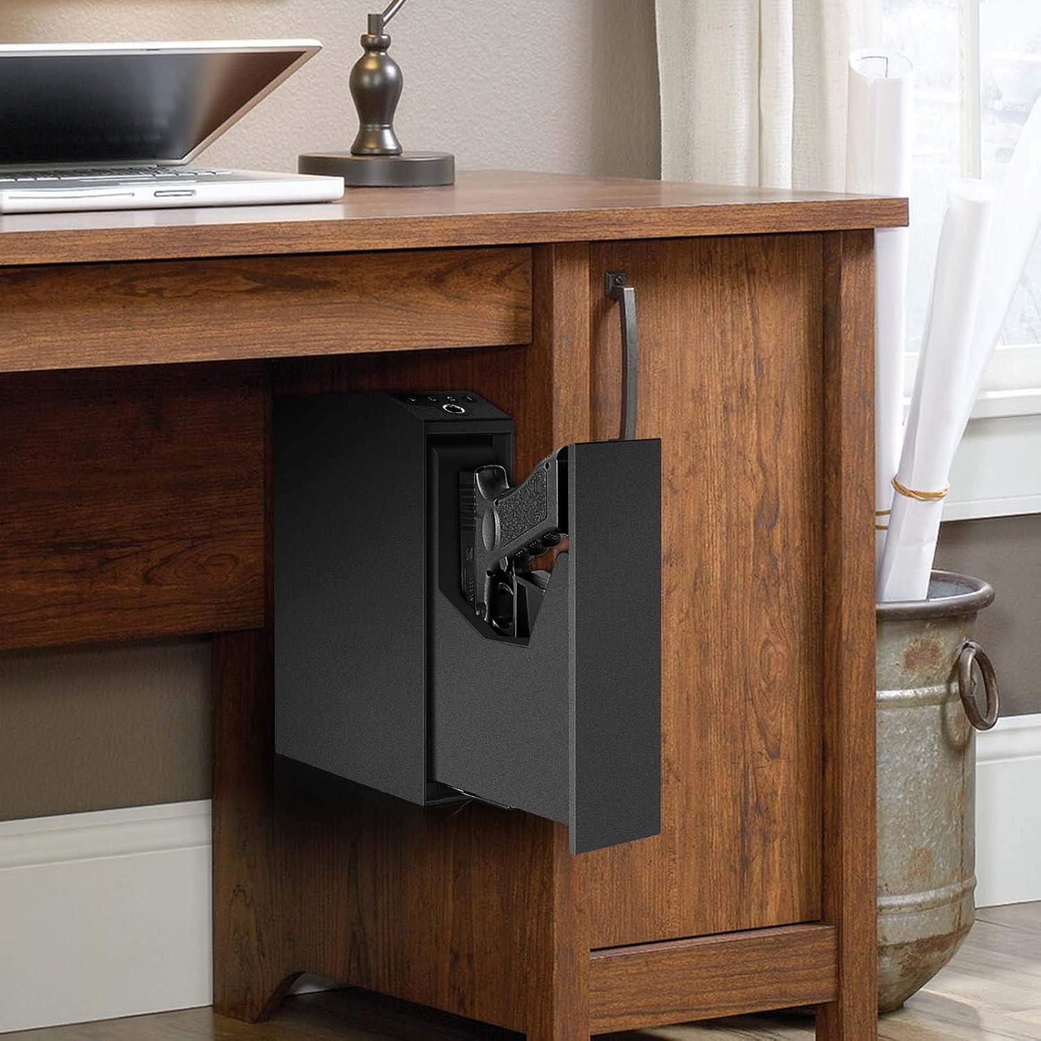 LANGGER V Biometric Slider Handgun Gun Safe: Detailed Review - Gun Safe ...